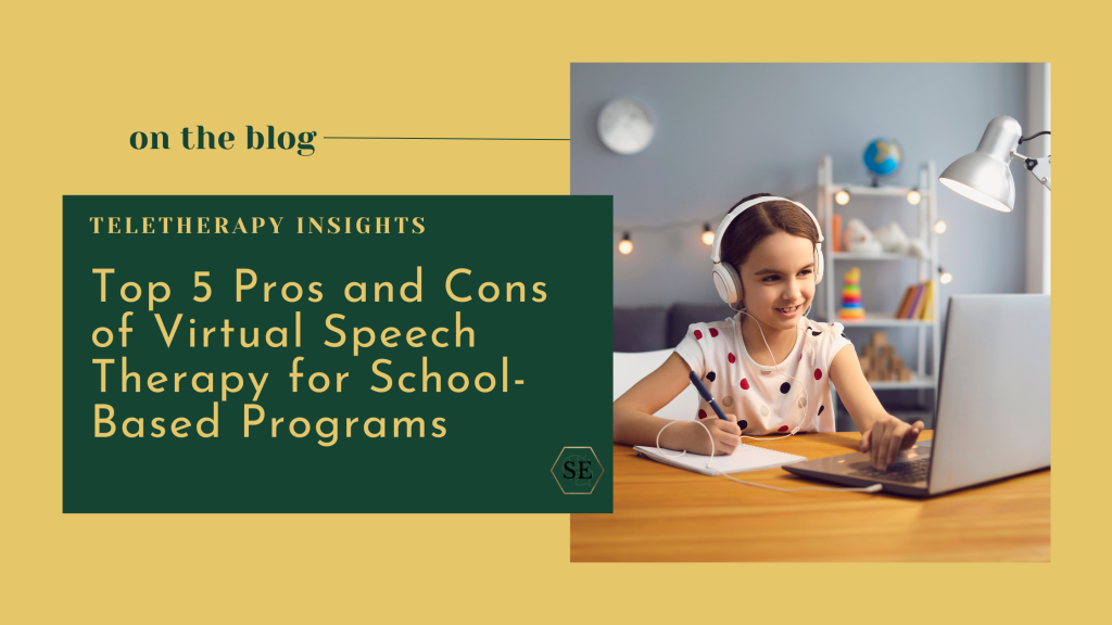Virtual Speech Therapy 5 Pros and Cons | School SLP Guide